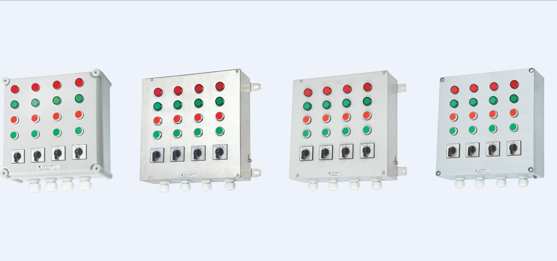 سلسلة FXK الصلبة للطقس صندوق التحكم الكهربائي الصناعي 3A مقاومة للتآكل